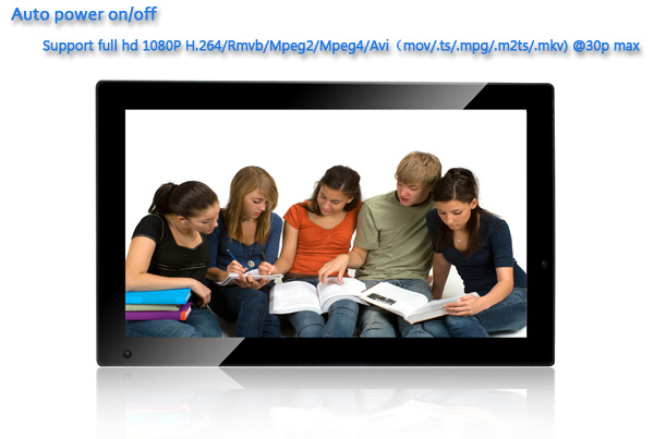 22 inch digital photo frame,advertising screen