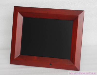 10.4" wood digital photo frame
