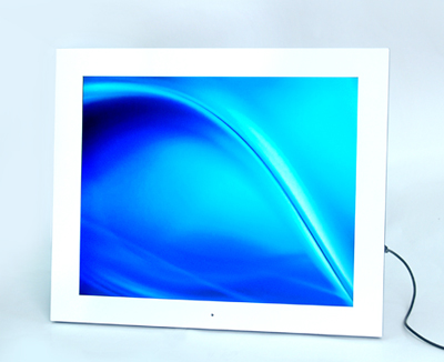 19 inch Digital photo Frame in white