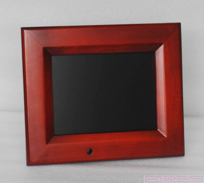 8 inch Brown Wood Digital Frames